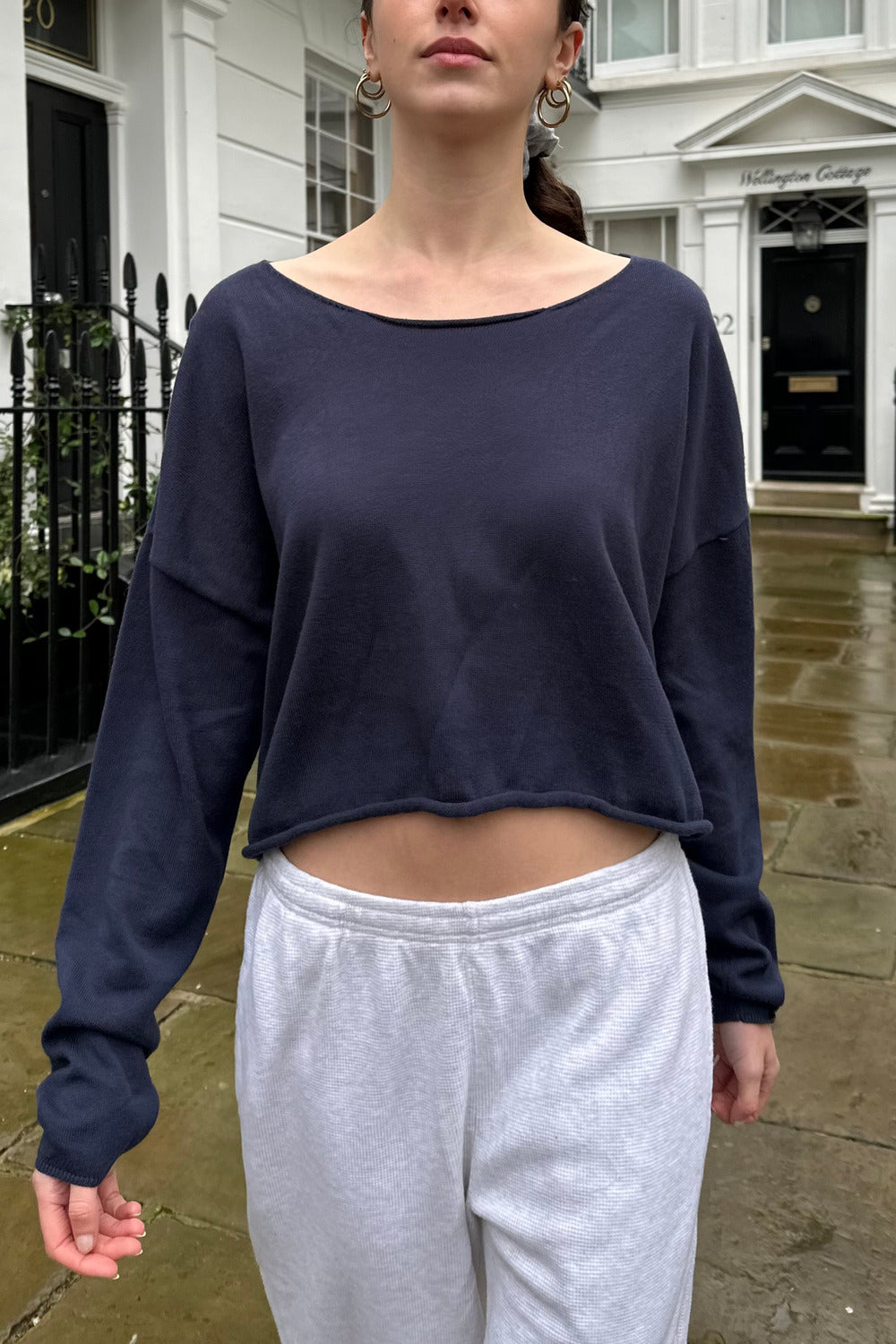 Cameron Cropped Sweater – Brandy Melville UK
