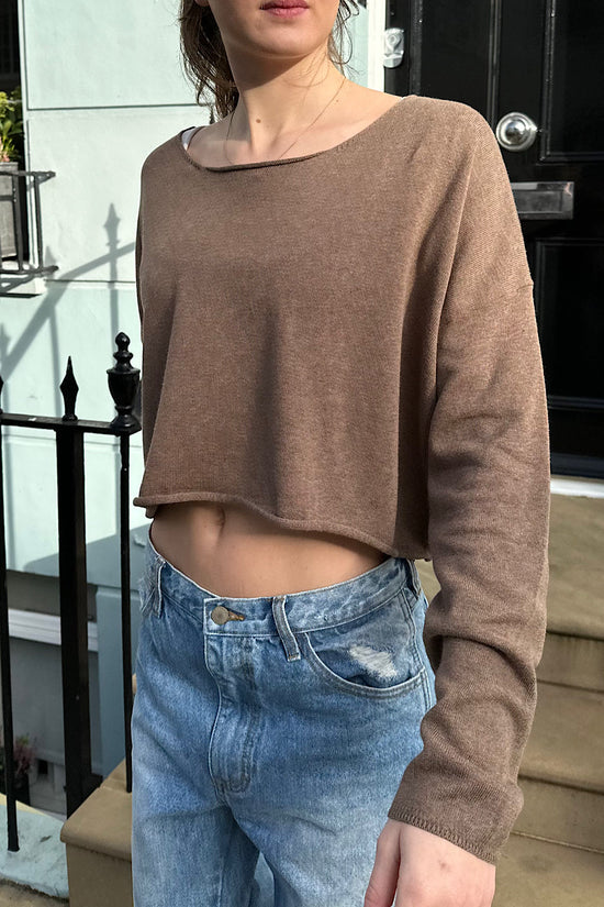 Cameron Cropped Sweater – Brandy Melville UK