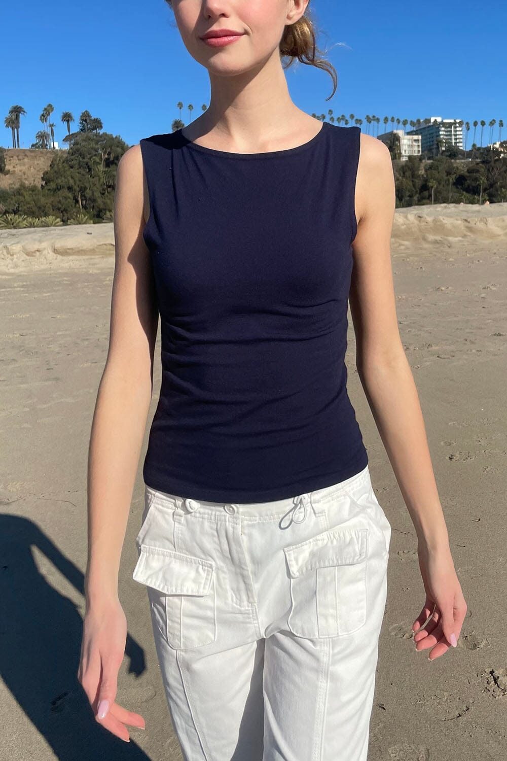 Kathleen Basic Tank – Brandy Melville UK